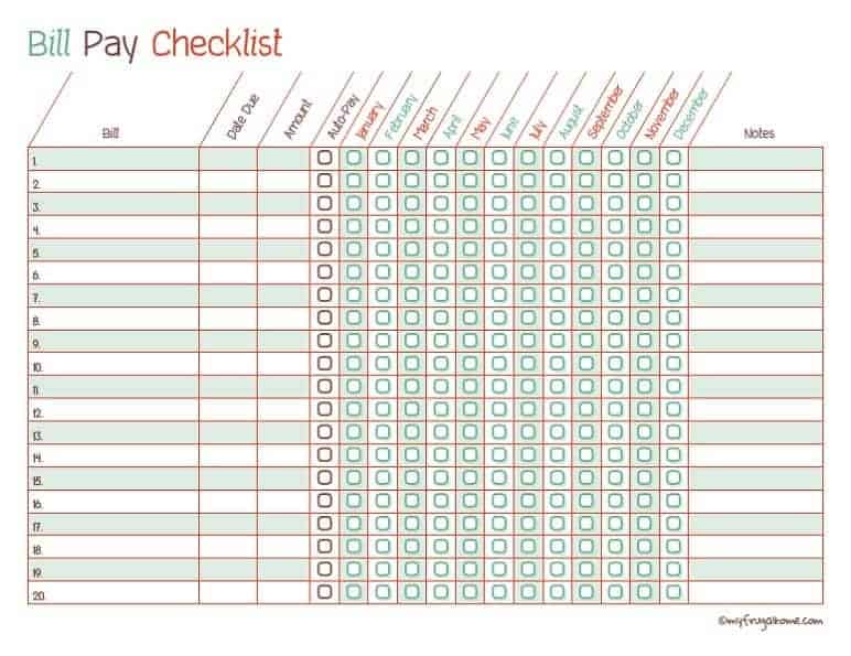 30 Free Budget Templates To Organize Your Finances In 2021